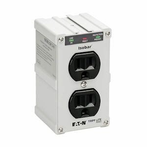 Tripp Lite Isobar ISOBLOK2-0 2-Outlets Surge Suppressor/Protector ...